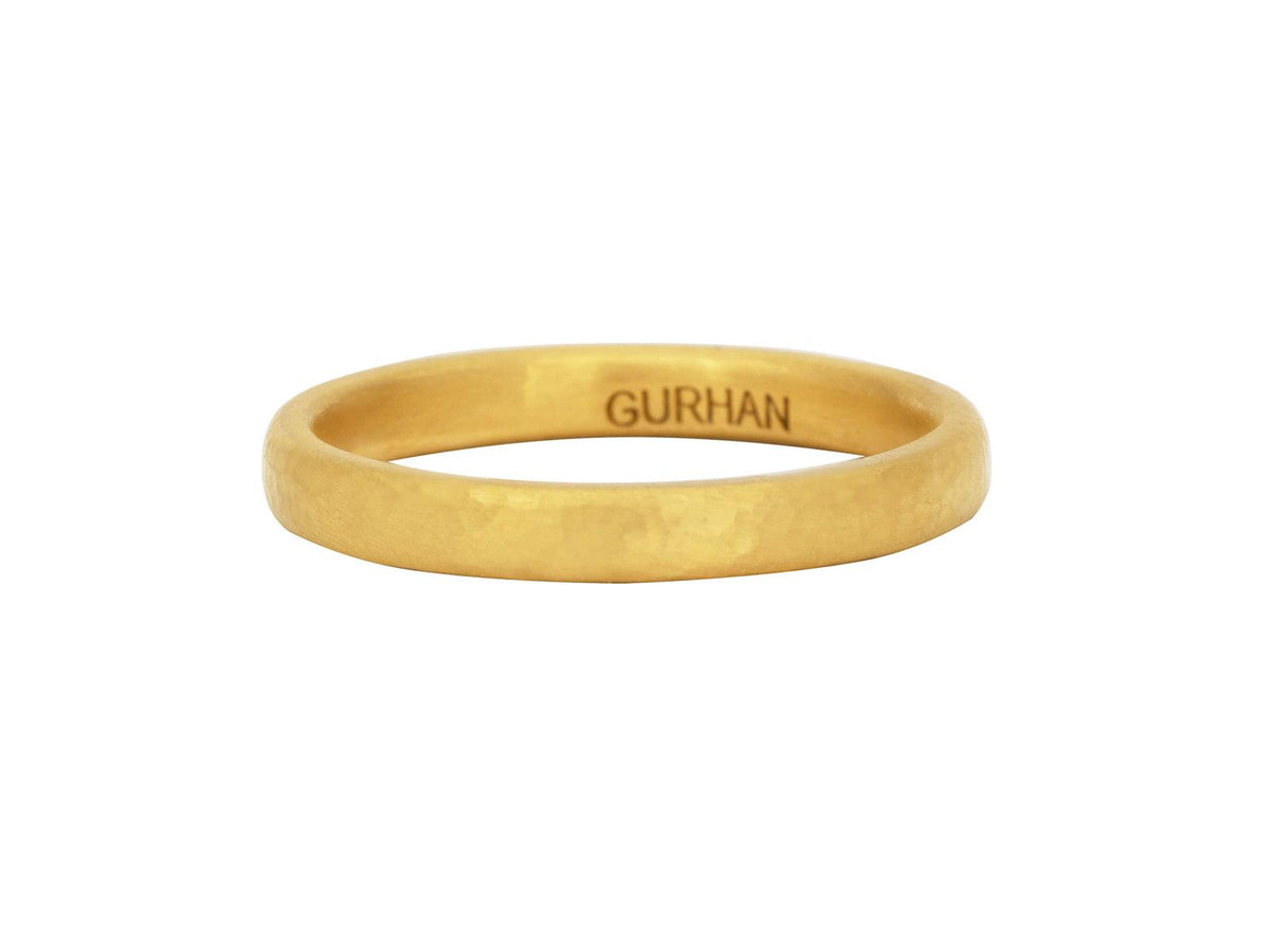 GURHAN Bridal 22K Gold Band Ring, 2.55mm Wide