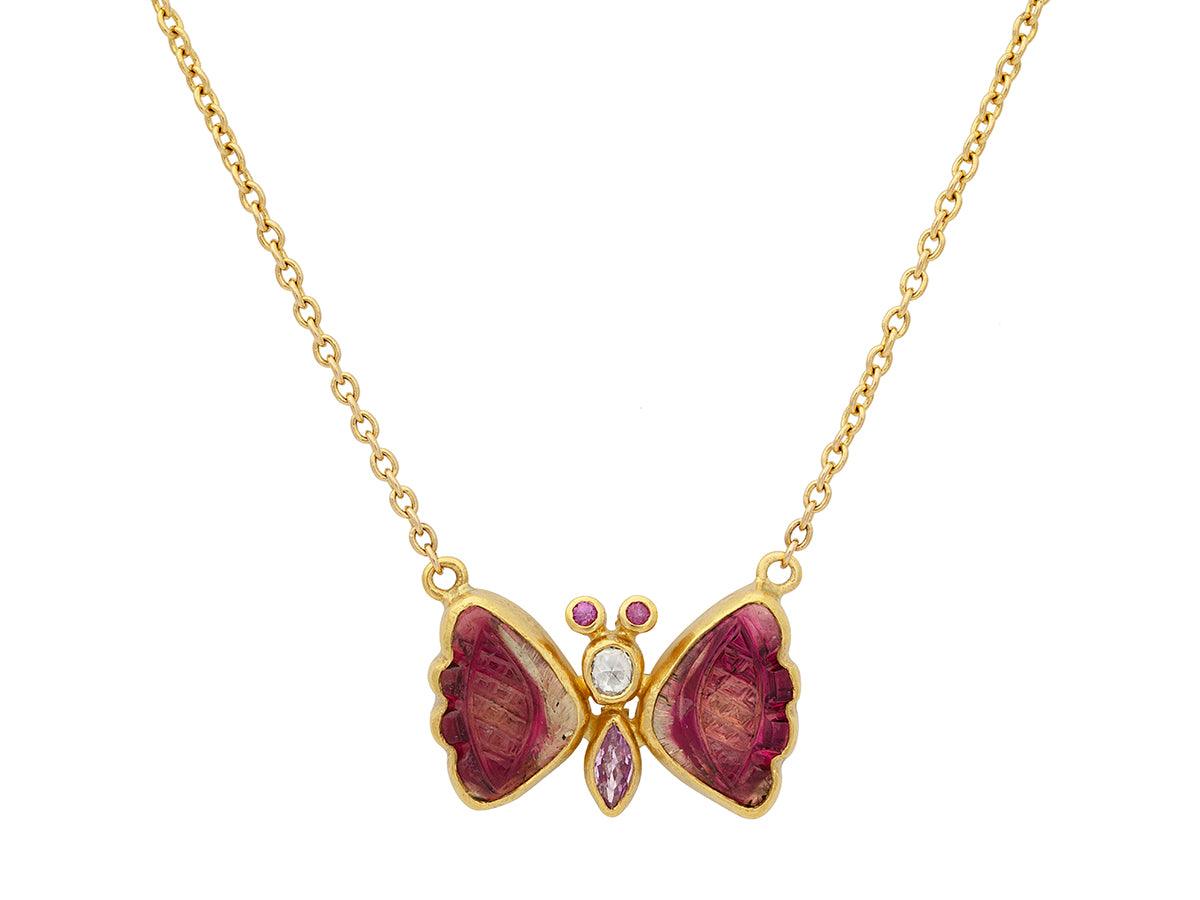 GURHAN's Butterfly Collection: Captivating Carved Gemstone and 24k Gold ...
