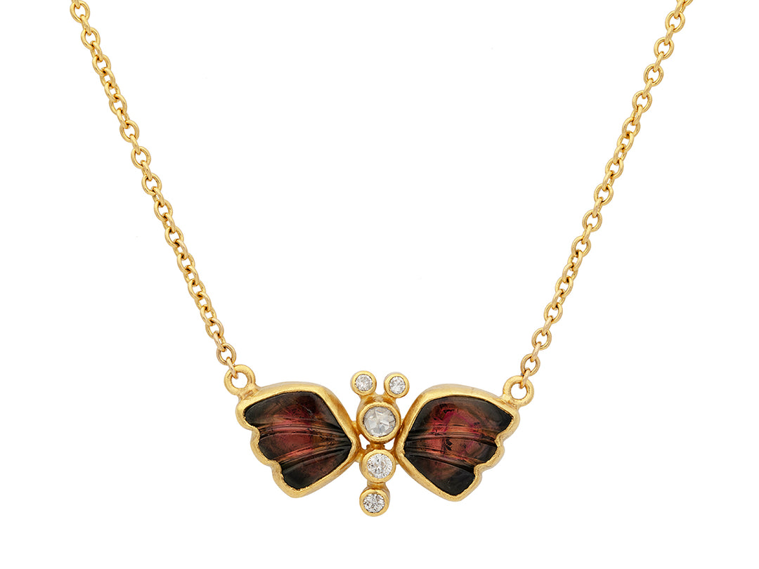 GURHAN's Butterfly Collection: Captivating Carved Gemstone and 24k Gold ...