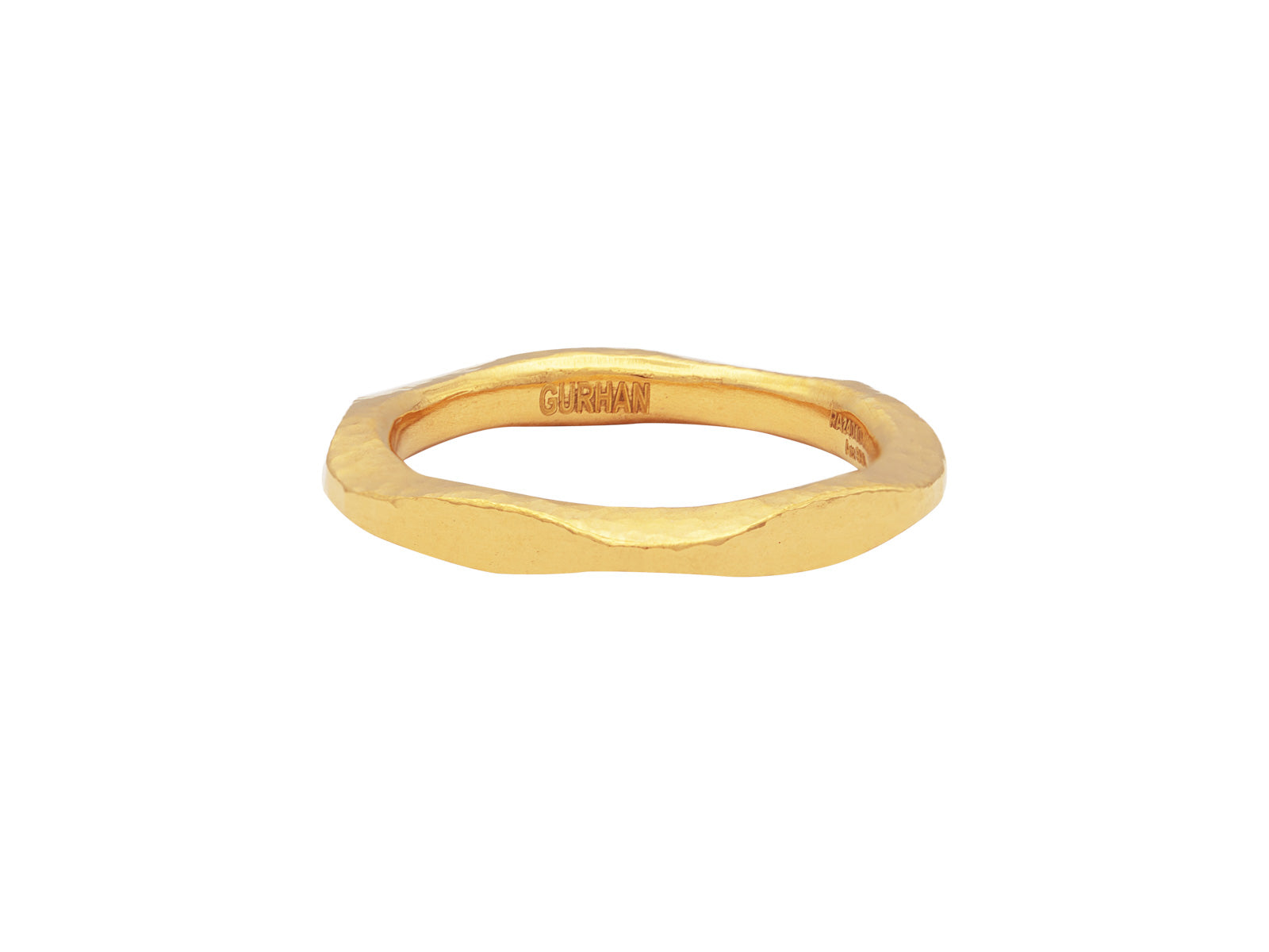 24K Gold Rings & Artisan Bands | GURHAN